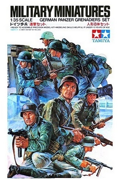 Battle-Models > 1:35 Tamiya 35061 German Panzer Grenadiers